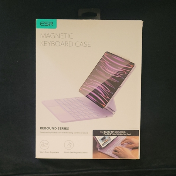 Esr | Tablets & Accessories | Magnetic Keyboard Case Purple | Poshmark
